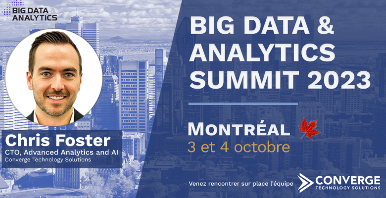 Événement Big Data & Analytics Summit 2023 | Montréal (3-4 oct)